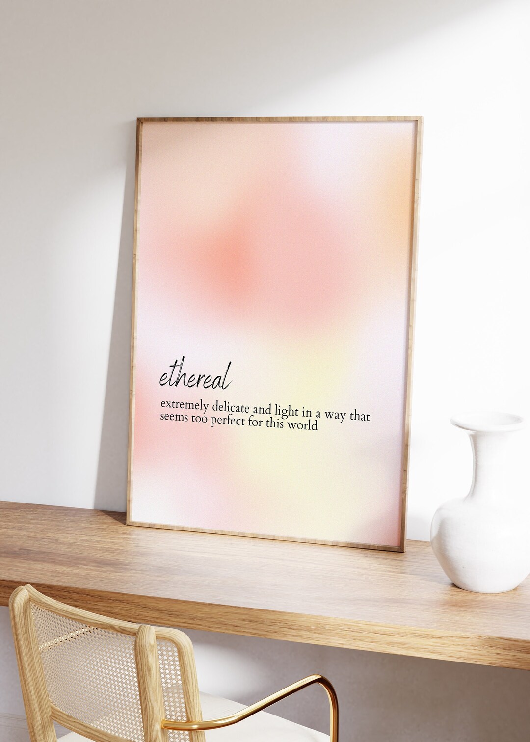 Ethereal Definition Print Beautiful Words Aesthetic - Etsy