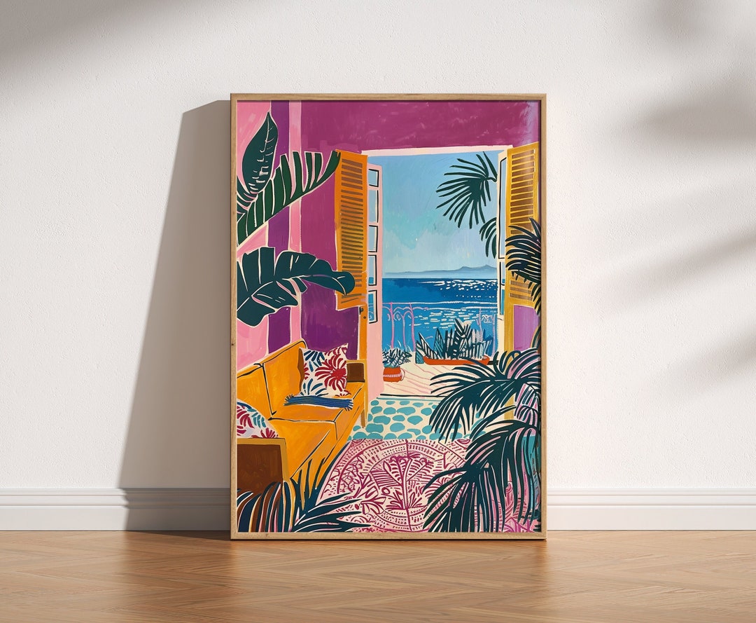 Open Window Henri Matisse Print, Henri Matisse Style Fauvism Painting ...