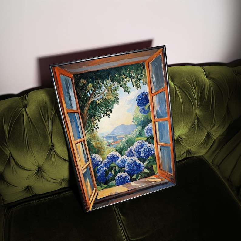 Open Window Henri Matisse Print, Henri Matisse Style Fauvism Painting ...