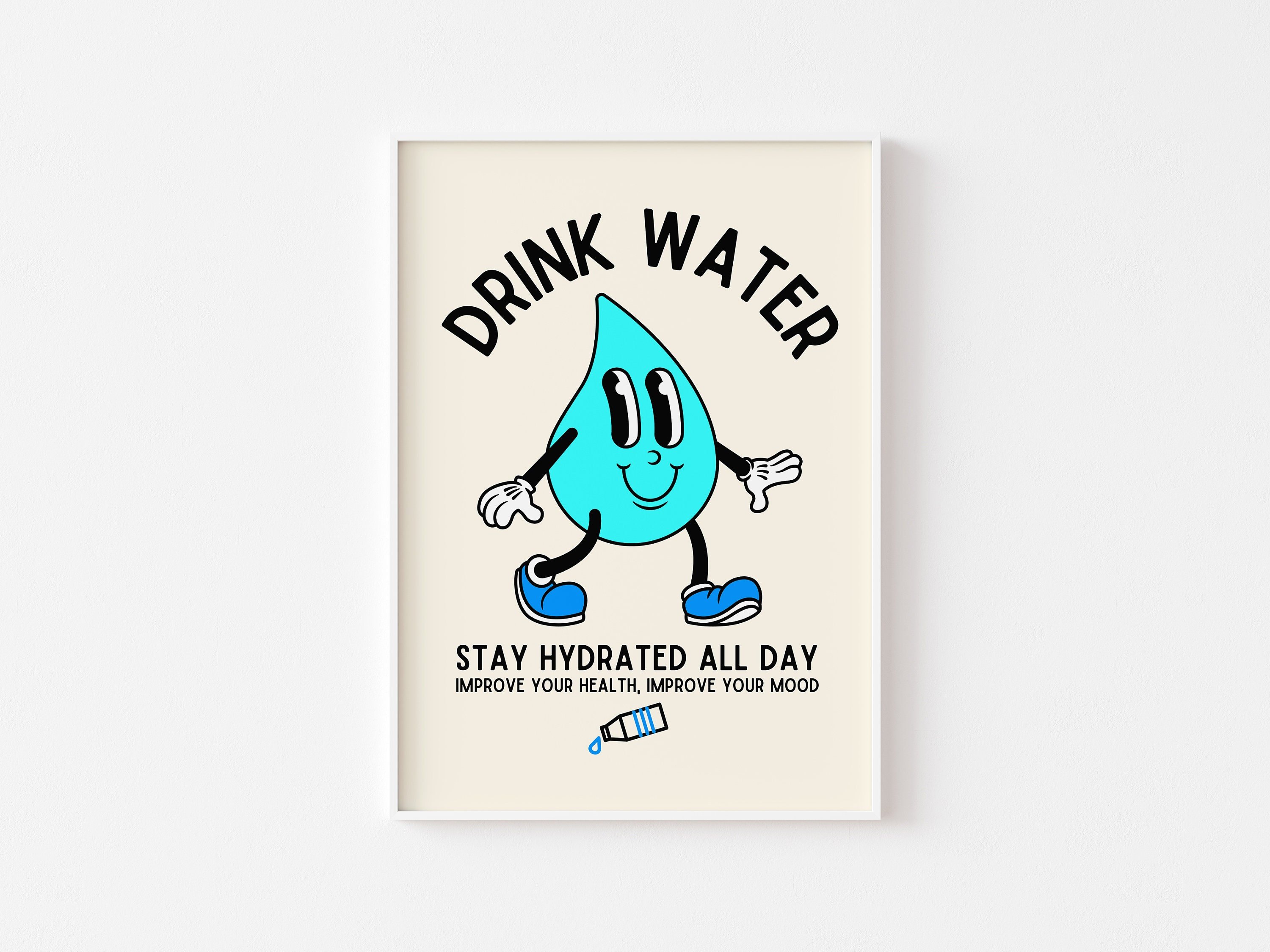 Charater Drinking Water