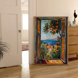 Open Window Henri Matisse Print, Henri Matisse Style Fauvism Painting ...