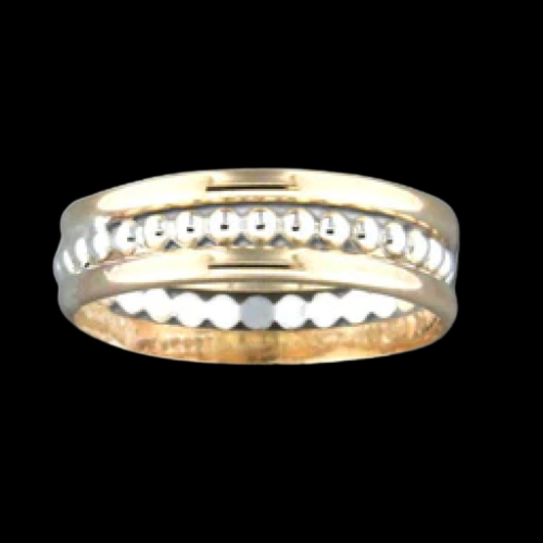 Wide Gold Toe Ring, 14k Gold Thick Stacked Toe Rings, Gold Toe Ring ...