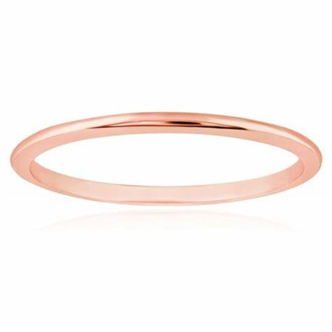 Rose Gold Toe Ring Thin Rose Gold Toe Ring Rose Gold Ring closed Toe ...