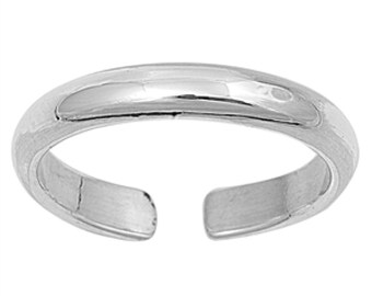 925 Solid Sterling Silver Woven Plait Toe Ring - Etsy