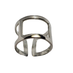 Sterling Silver Thumb Ring Statement Silver Ring Wide Thumb - Etsy