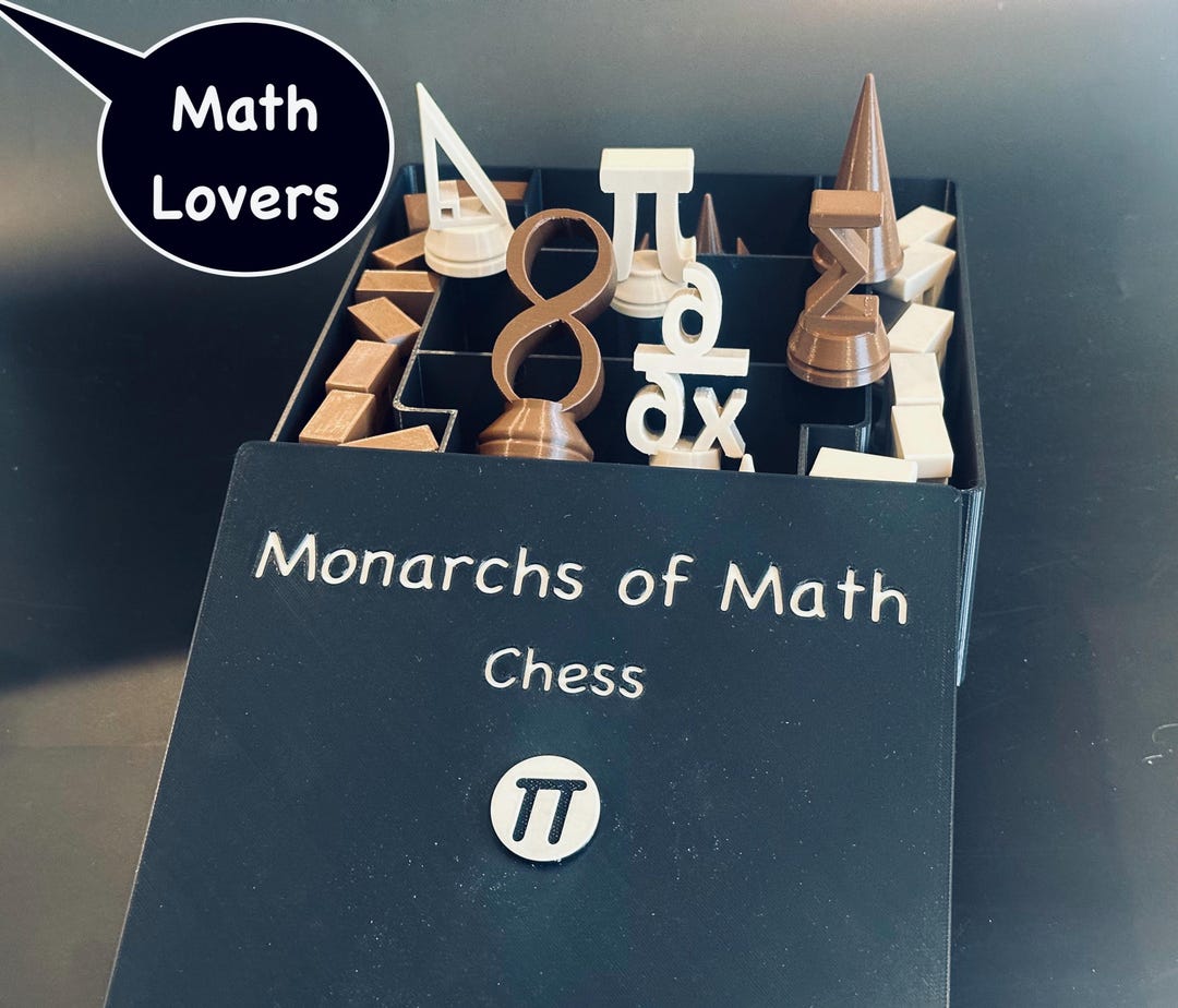 Monarchs of Math Chess Set With Board! - Intended for Well-practiced ...