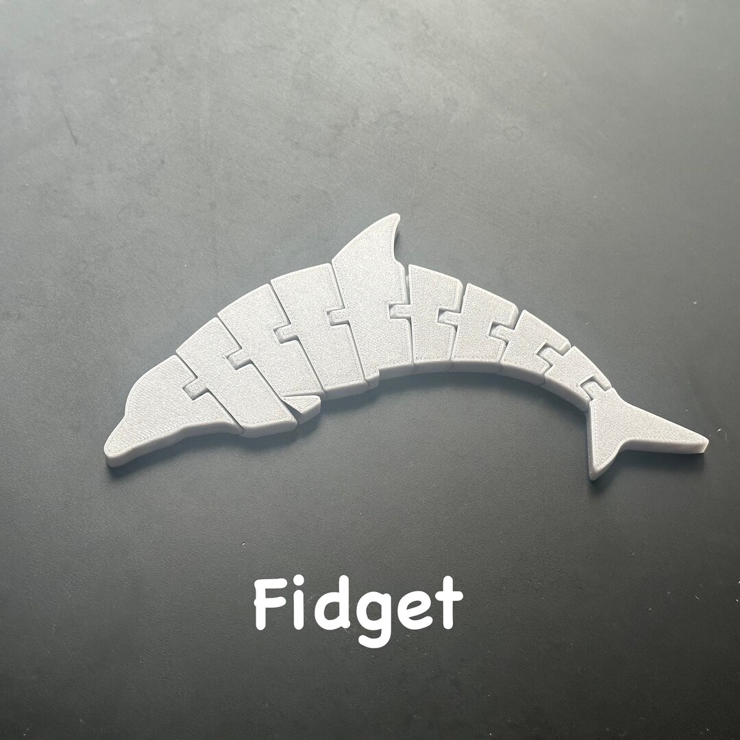 Floppy the Flexible Articulated Dolphin Variety of Colors - Etsy