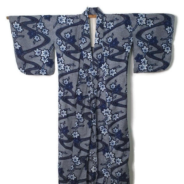 Shibori Kimono - Etsy