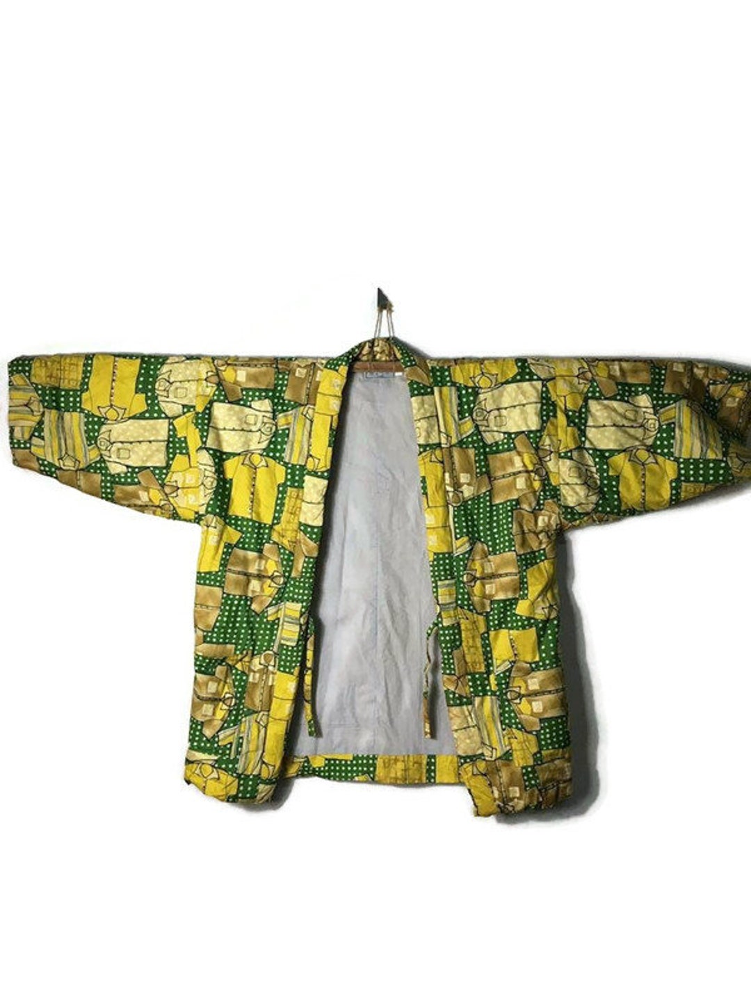 Japanese Hanten Padded Warm Wear Kimono Jacket Winter Kimono - Etsy