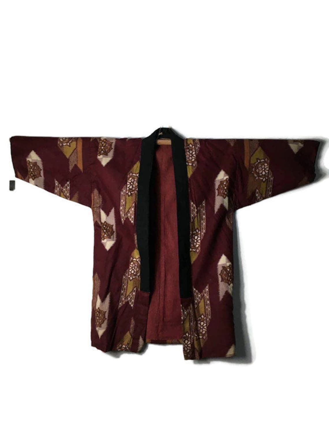 Japanese Haori Kimono Traditional Japan Abstract Motif KMN1 - Etsy
