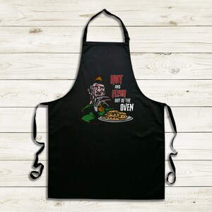 Hot and Flesh Out of the Oven Nightmare on Elm Street Inspired Apron ...