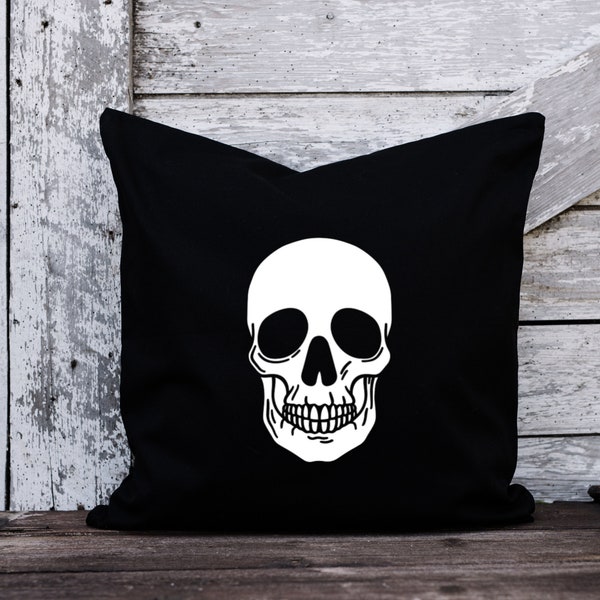 Skull Pillow - Etsy