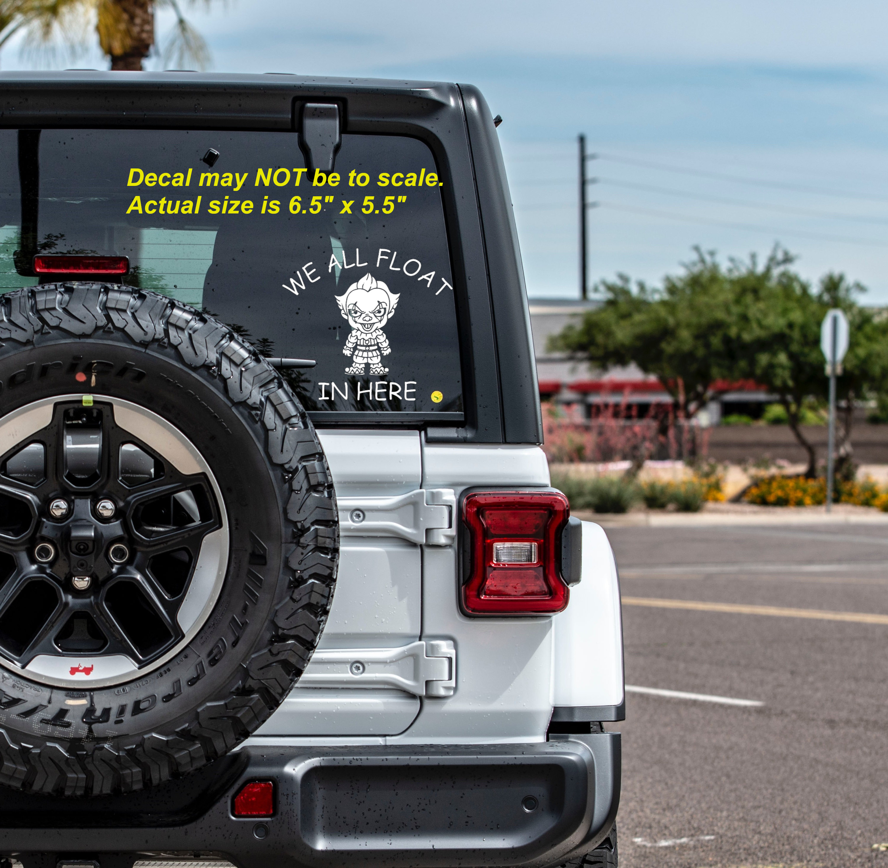 Horror Movie Decals car decal sticker window decal horror | Etsy