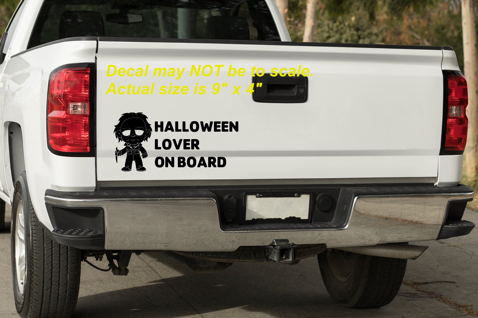 Horror Movie Decals Car Decal Sticker Window Decal Horror - Etsy