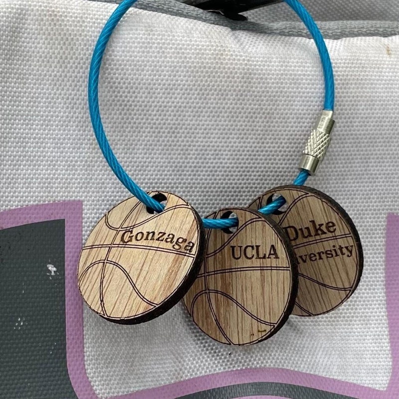 Basketball Keychain - Etsy