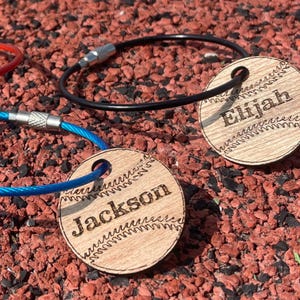 Personalized Baseball Keychain, MLB Ballpark Tracker, Major League ...
