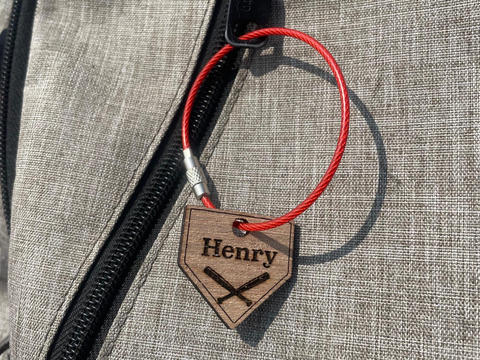 Personalized MLB Home Plate Ballpark Tracker & Baseball Keychain Gift ...