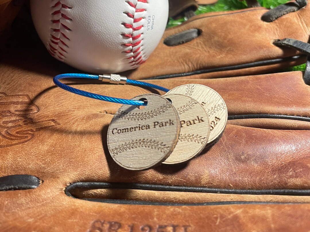 Personalized Baseball Keychain, MLB Ballpark Tracker, Major League ...