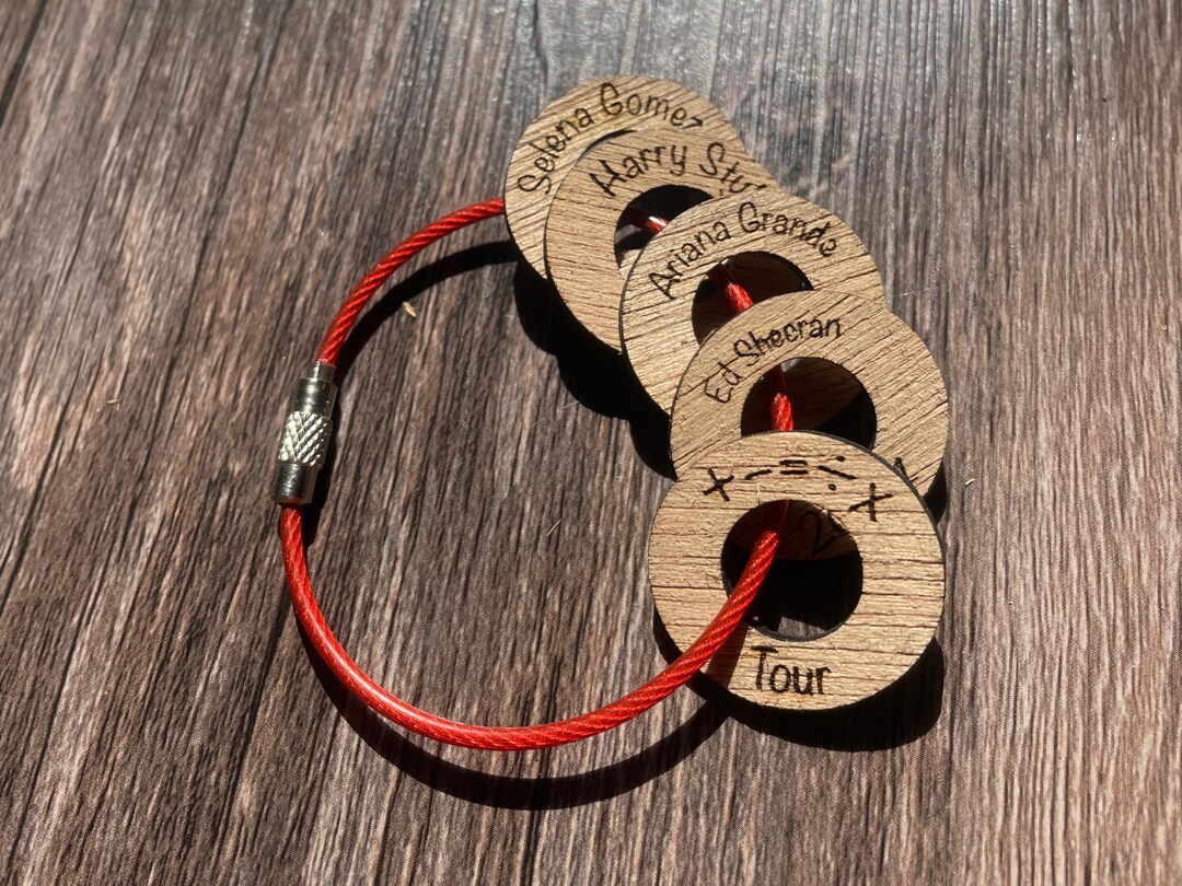 Ed Sheeran Keychain Gift - Mathematics Tour Concert Collectible, Album ...