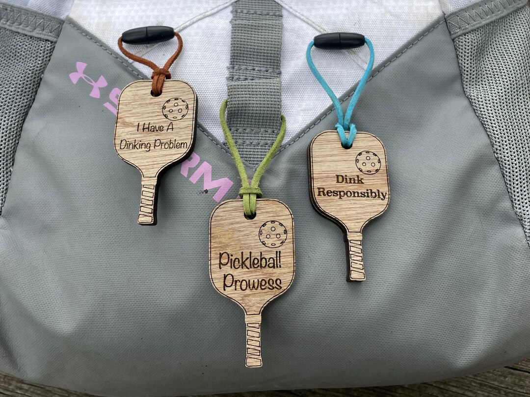 Pickleball Keychain - Unique Pickleball Accessories Gift for Players ...