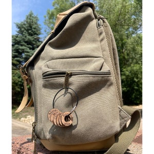 Travel Token Keychain, Custom Travel Accessories Keychain for Visited ...