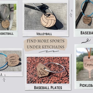 Pickleball Keychain - Unique Pickleball Accessories Gift for Players ...
