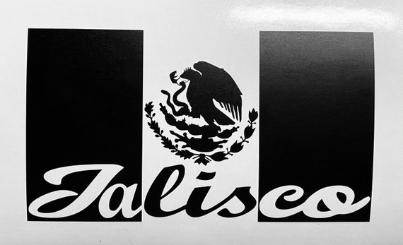 Jalisco Mexico Flag Decal Sticker | Etsy