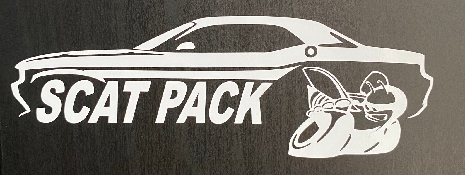 Autocollant Scat Pack Dodge Decal | Etsy