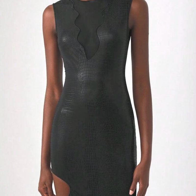 Mini Dress Snake Skin - Etsy