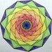 Printable Geometric Mandala Coloring Page PDF | Number 18 - Etsy