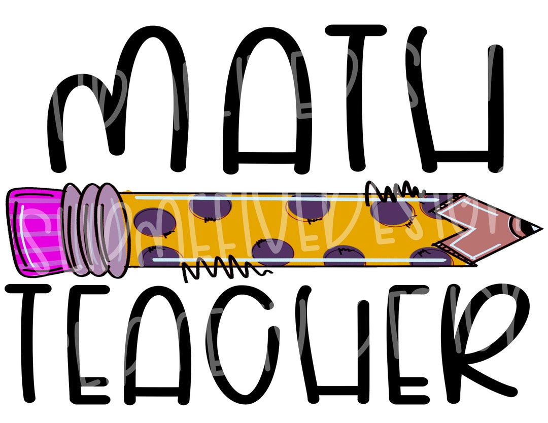 Mathelehrer png, Lehrer Sublimation png, Lehrer Download - Etsy.de