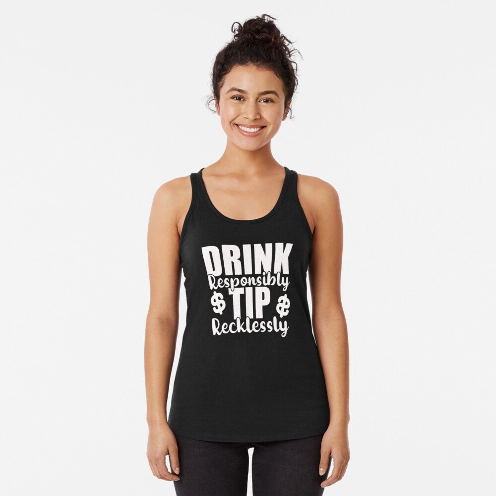 Drink Responsibly Tip Recklessly - Instant Download SVG Cut File for ...