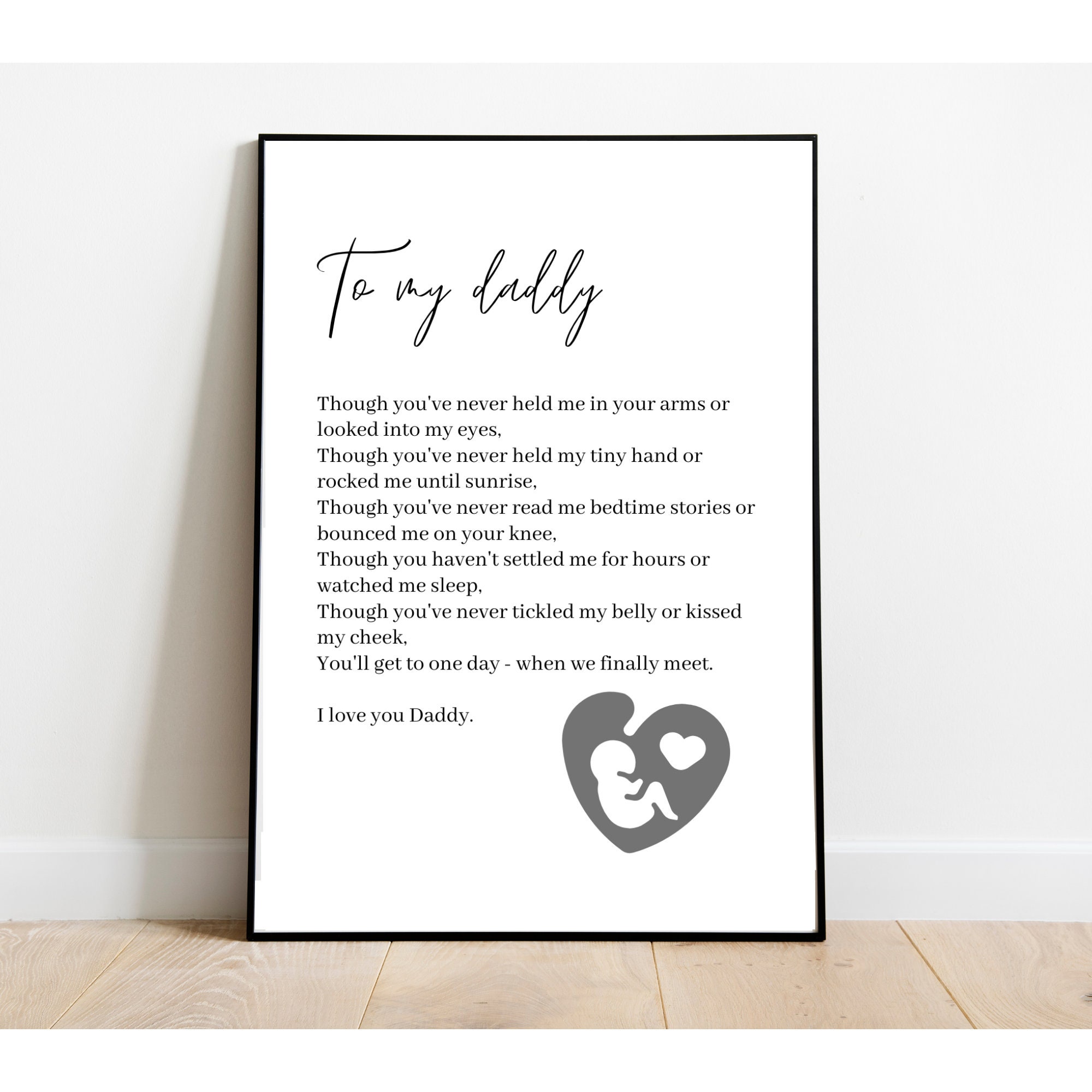 Fathers Day Print A4 Daddy Dad Poem Unborn Baby Pregnancy Bump Etsy UK Fathers Day Print A4 Daddy Dad Poem Unborn Baby Pregnancy Bump Etsy UK