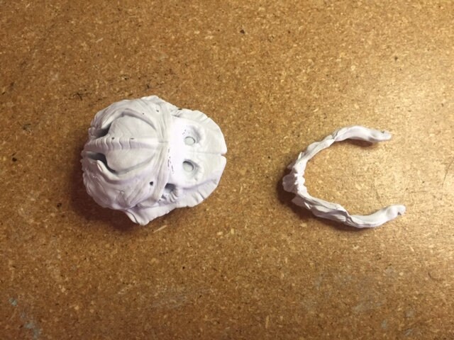 Inspired by the Movie Predators, a river Ghost Skull. Missing All of ...