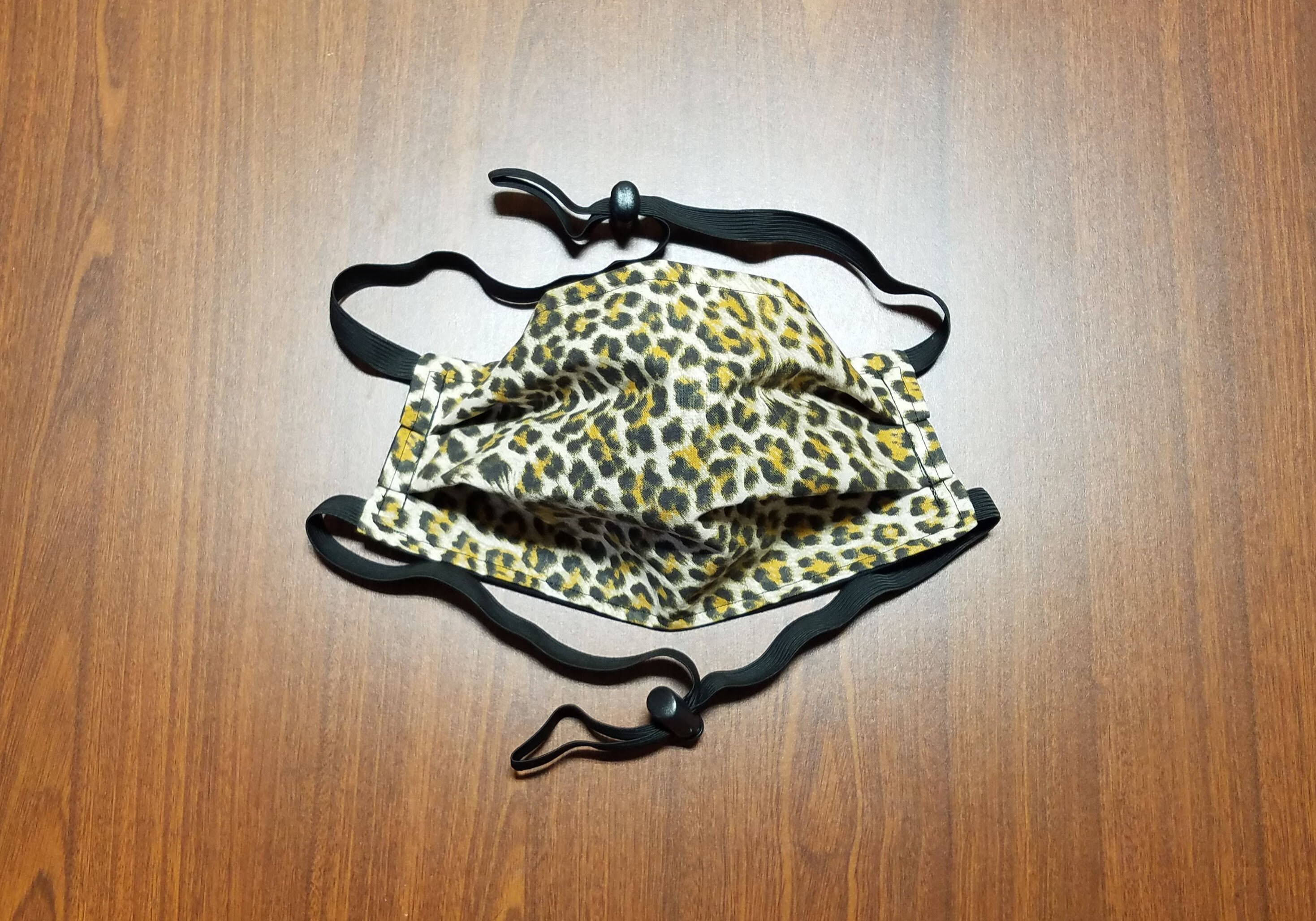 Cheetah Face Mask Over Head Strap Behind Head Around Head Tie | Etsy