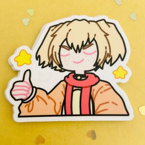 DOGGO Cute Thumbs up Vinyl Sticker - Etsy