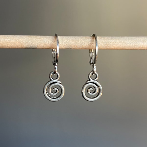 Swirl Earrings - Etsy