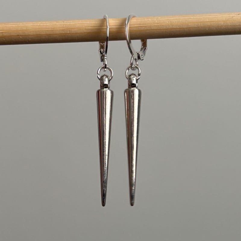 Silver Spike - Etsy
