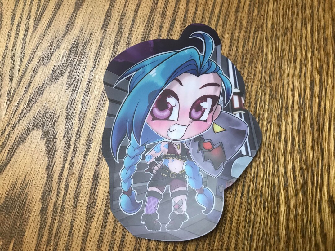 League of Legends Stickers | Jinx, and Ezreal | UV and Water Resistant ...