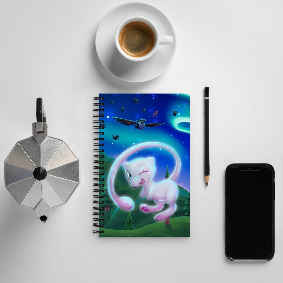 Mew and Friends Notebook - Etsy