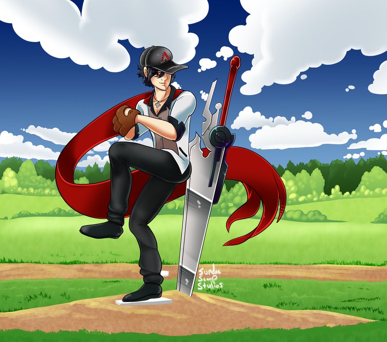 Custom Digital Anime Art Commission Fanart, OC, Anime Style ...