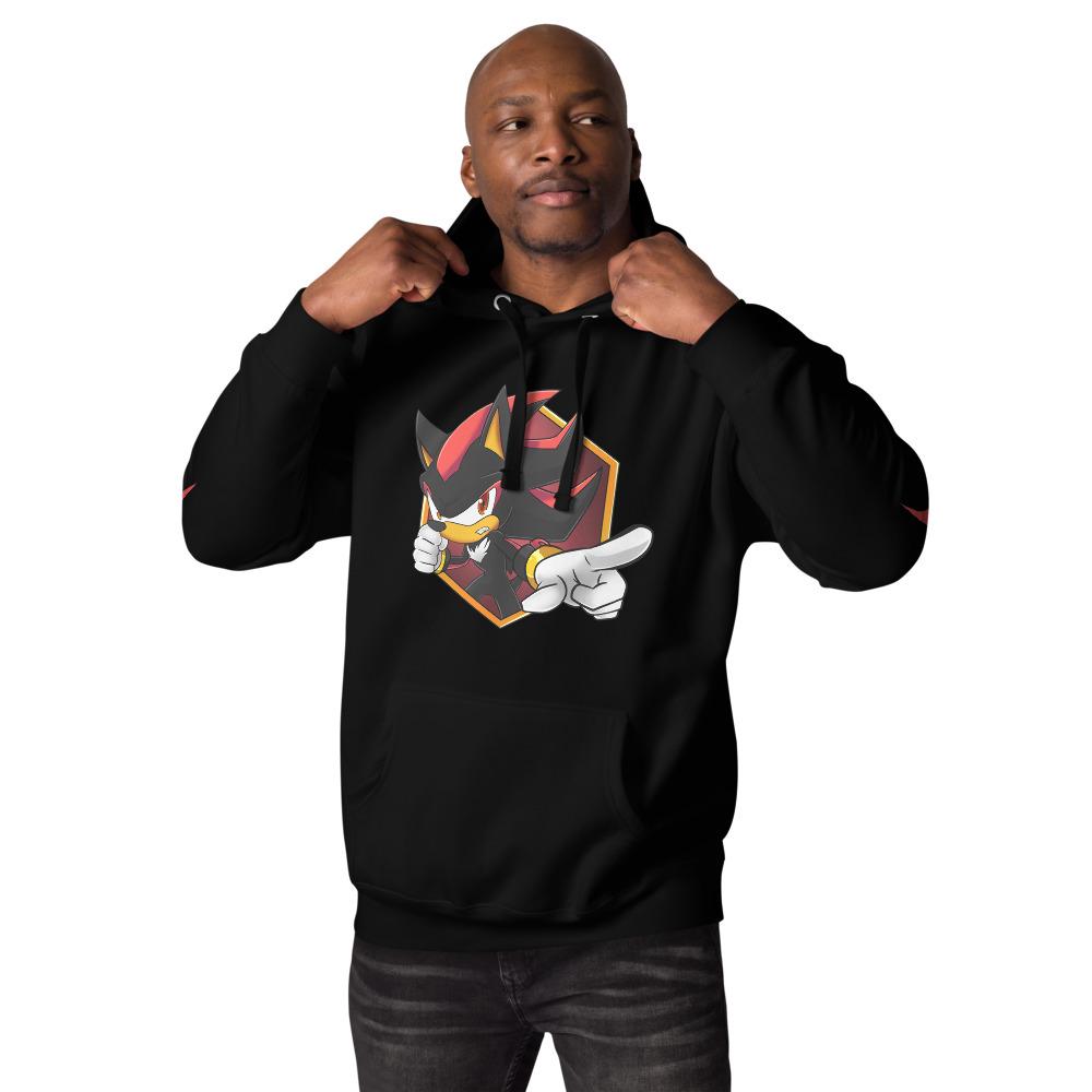 Shadow Hoodie | Great Gift for That Shadow the Hedgehog Fan! - Etsy