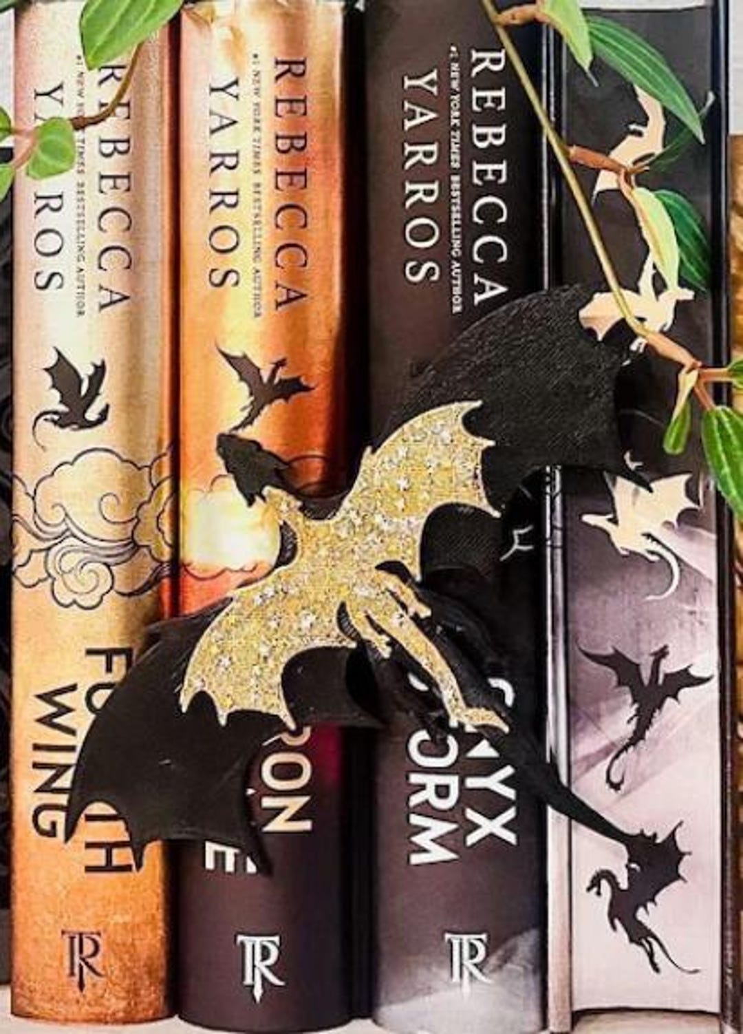 Fourth Wing Themed Book Insert Book Display Fourth Wing Inspired ...