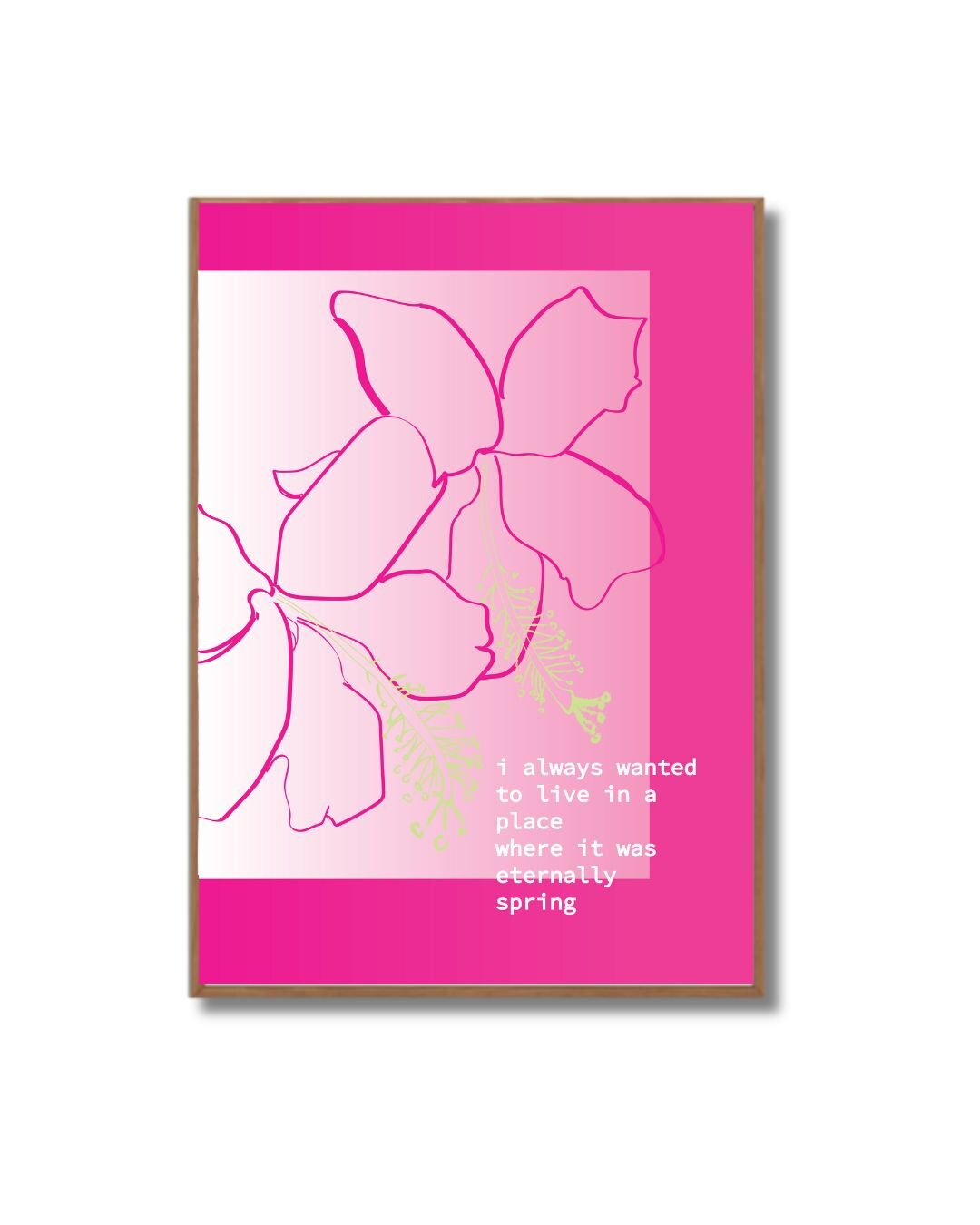 Flora From Winx Club Printable Wall Art Set of 4 Pink & Green Cute ...