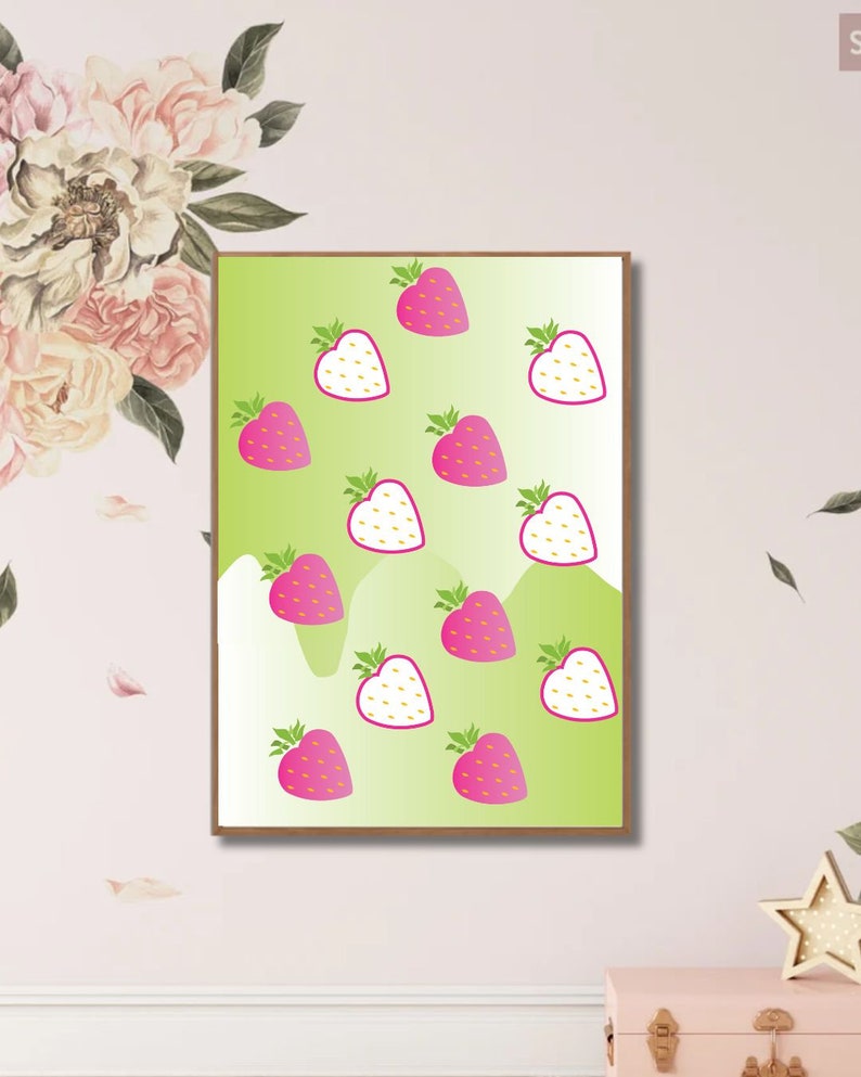 Flora From Winx Club Printable Wall Art Set of 4 | Pink & Green Cute ...