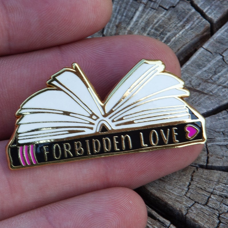 Book Pin - Etsy