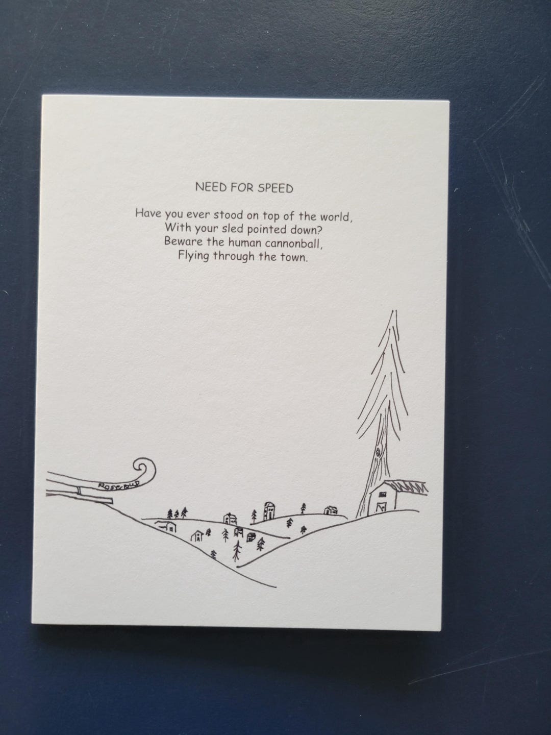 Need for Speed rosebud Card - Etsy