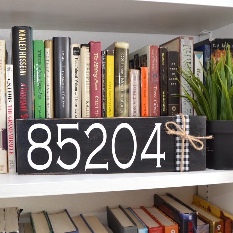 11 Zip Code Sign - Etsy