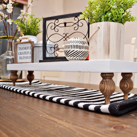Large Farmhouse Tabletop Pedestal Riser - Etsy
