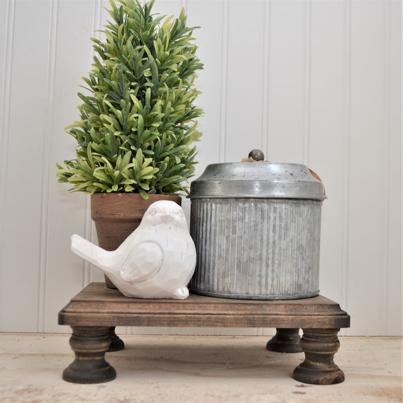 Medium Farmhouse Pedestal | Etsy